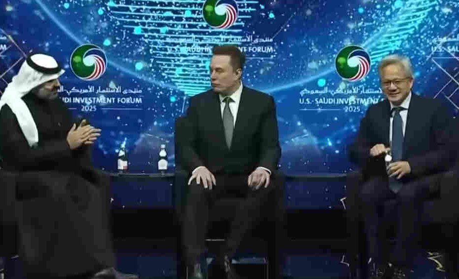 Transcript: Elon Musk and Jensen Huang Talk AI at U.S.-Saudi Investment ...